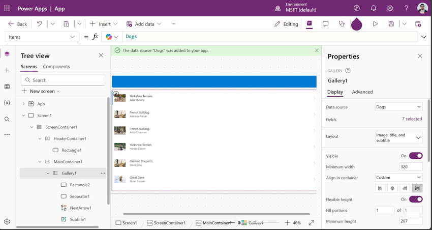 How to Use the Sort Function in Power Apps with Dynamic Column Values from a SharePoint List